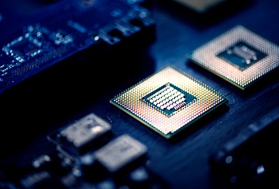Closeup of computer processor | Premium Photo - rawpixel