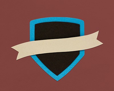 Shield Ribbon Protection Sign Symbol | Free Photo - rawpixel