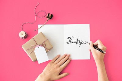 Thank You Thanks Gratitude Gift | Premium Photo - rawpixel