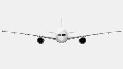 Flying airplane, 3D realistic vehicle | Free Photo - rawpixel