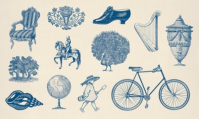 Vintage Victorian style engraving vector | Premium Vector - rawpixel