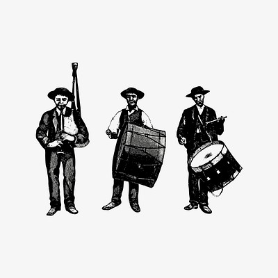 Marching band illustration vector | Premium Vector Illustration - rawpixel