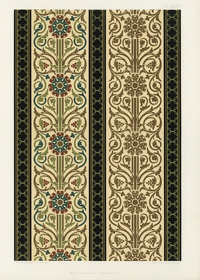 Medieval pattern. Digitally enhanced our | Free Photo Illustration ...