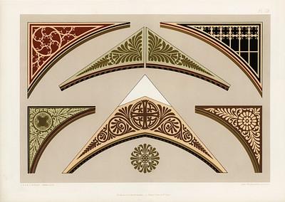 Medieval pattern. Digitally enhanced our | Free Photo Illustration ...