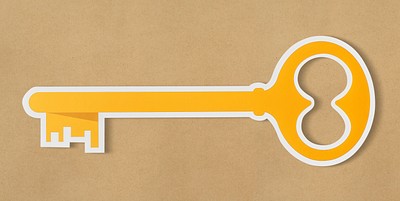 Golden key security access icon | Premium Photo - rawpixel