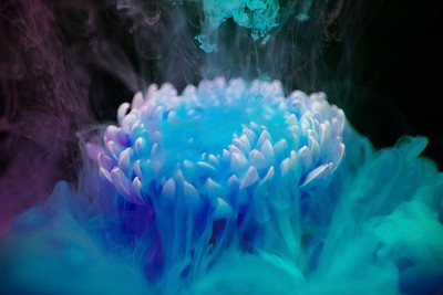 Abstract blue color drop water | Premium Photo - rawpixel