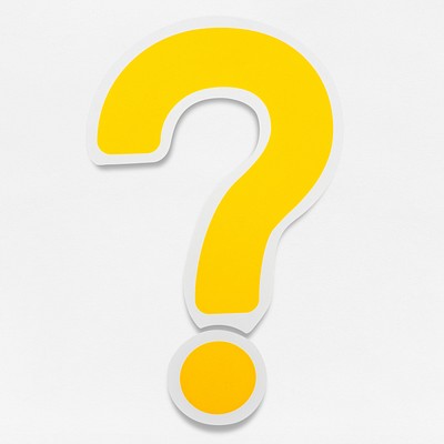 Yellow question mark sign ? | Premium PSD - rawpixel