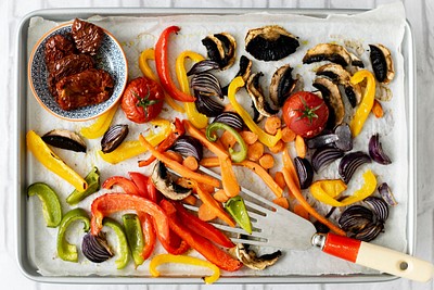 Freshly roasted vegetables food photography | Premium Photo - rawpixel