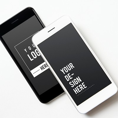 Premium mobile phone screen mockup | Premium PSD Mockup - rawpixel