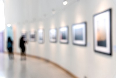 People enjoying an art exhibition | Free Photo - rawpixel