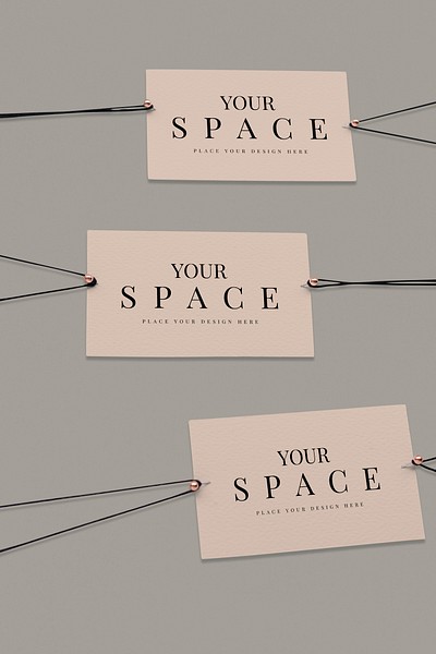 Pink label tags mockup psd, | Premium PSD Mockup - rawpixel