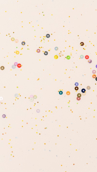 Colorful confetti peach phone wallpaper | Free Photo - rawpixel