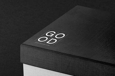 Box lid logo mockup, minimal | Premium PSD Mockup - rawpixel