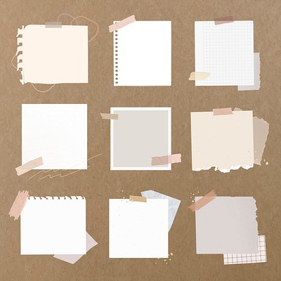 Digital note png element set, | Premium PNG - rawpixel