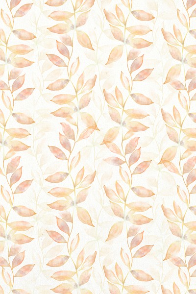 Orange botanical background, leaf graphic | Premium Photo Illustration ...