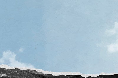 Blue sky background, ripped paper | Premium Vector - rawpixel