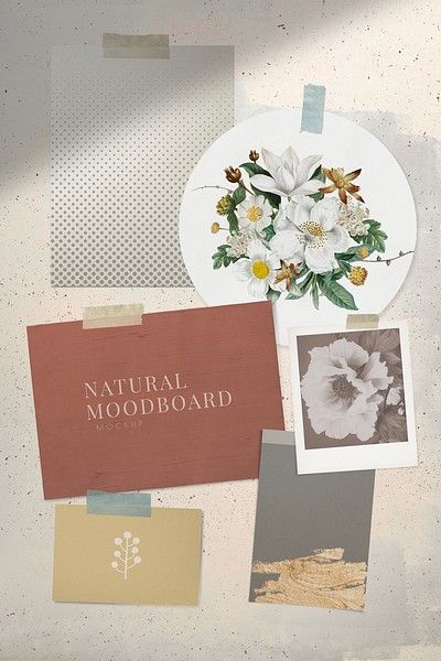 Natural paper board mockup | Premium PSD Mockup - rawpixel