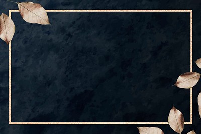 Gold frame with foliage pattern | Premium Vector - rawpixel