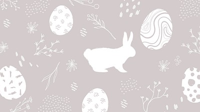 Neutral gray Easter pattern background | Premium Vector - rawpixel