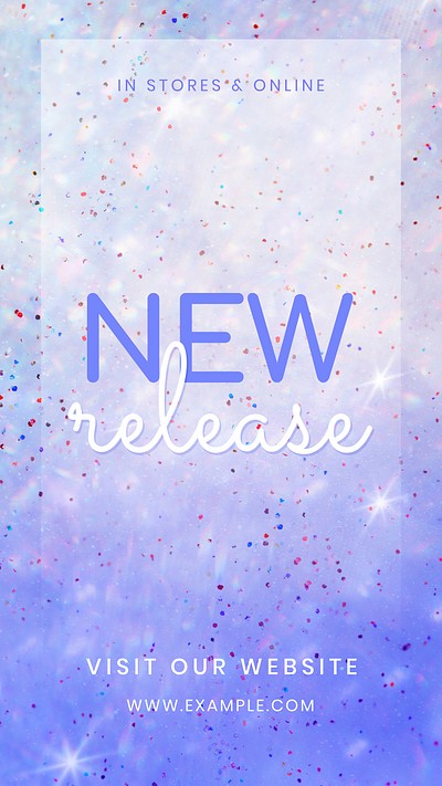 New release announcement banner vector | Premium Vector Template - rawpixel