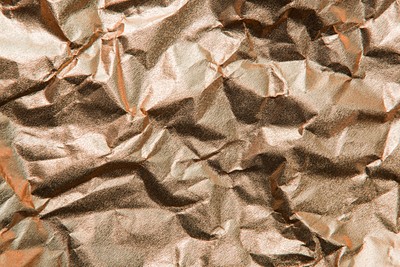 Copper scrunched paper textured background | Premium Photo - rawpixel