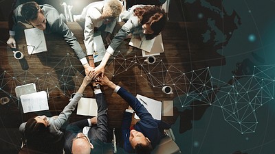 Business people stacking hands together | Premium Photo - rawpixel
