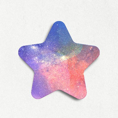 Galaxy textured sticky note | Premium PNG Sticker - rawpixel