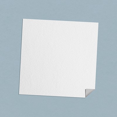 White paper sticky note design | Premium PSD - rawpixel