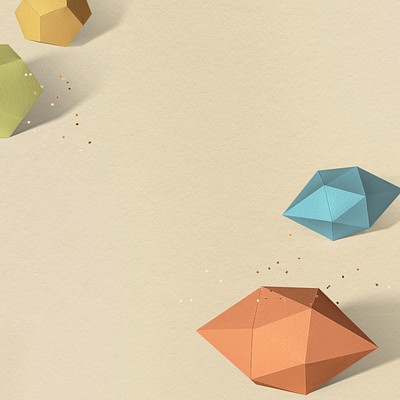 3D colorful elongated hexagonal bipyramid | Premium PNG - rawpixel