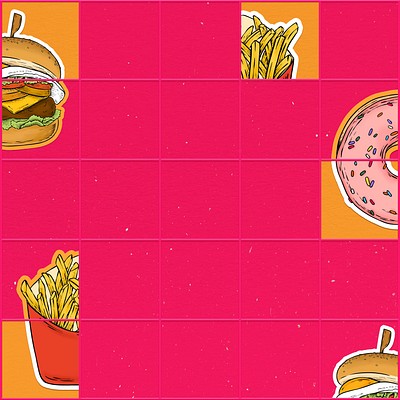 Decorative fast food background design | Premium PNG - rawpixel