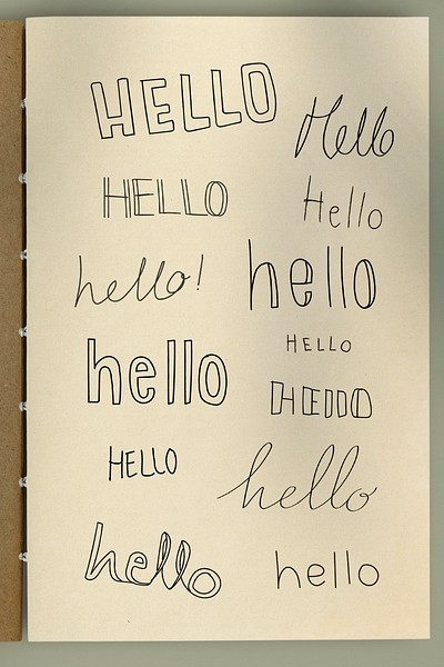 Word doodles notebook page mockup | Premium PSD Mockup - rawpixel