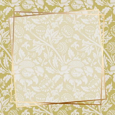 Nature ornament frame pattern PSD | Premium PSD - rawpixel