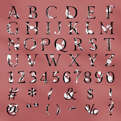 Psd number 6 font vintage | Premium PSD - rawpixel