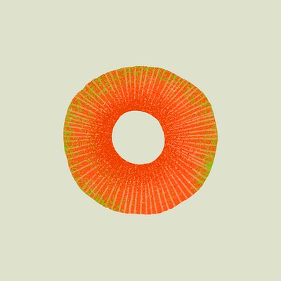 Half tone orange circle design | Free Photo Illustration - rawpixel