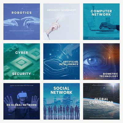 Technology business innovation template psd | Premium PSD - rawpixel