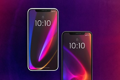 Mobile phone psd mockup retro | Premium PSD Mockup - rawpixel