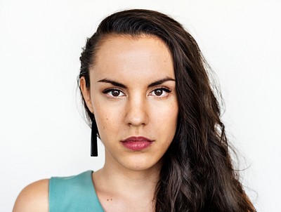 Portrait of a European woman | Premium Photo - rawpixel