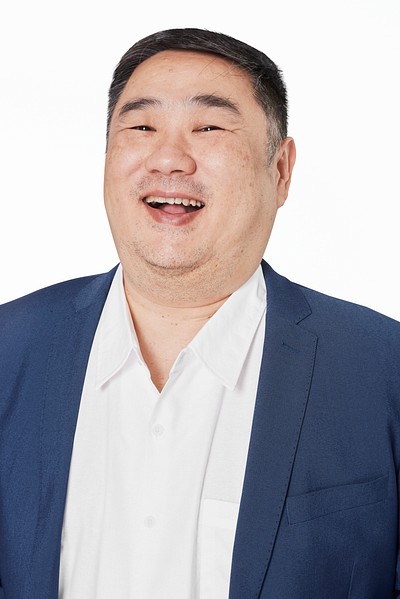 Size inclusive man blue suit | Premium PNG Sticker - rawpixel