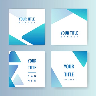 Blank abstract design banner illustration | Premium Vector - rawpixel