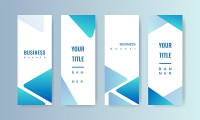 Blank abstract design banner illustration | Premium Vector - rawpixel