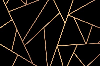 Triangle geometric pattern vector gold | Premium Vector - rawpixel