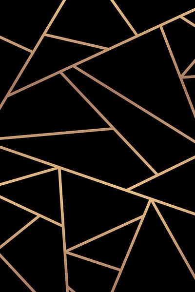 Gold geometric triangle pattern png | Premium PNG - rawpixel