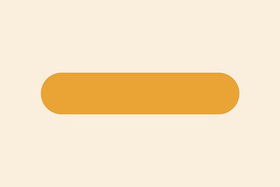 Stadium shape clipart, yellow design | Free Vector - rawpixel