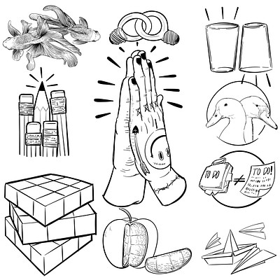 Hand drawing illustration of individuality | Free Photo - rawpixel