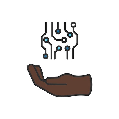 Illustration of technology innovation icon | Free Vector - rawpixel