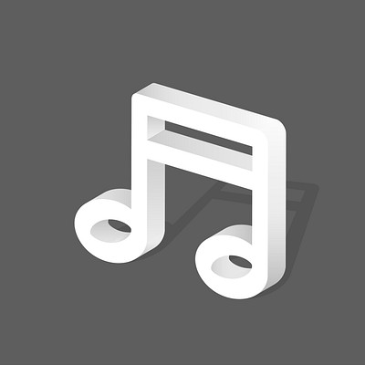 Vector icon of music note | Free Vector - rawpixel