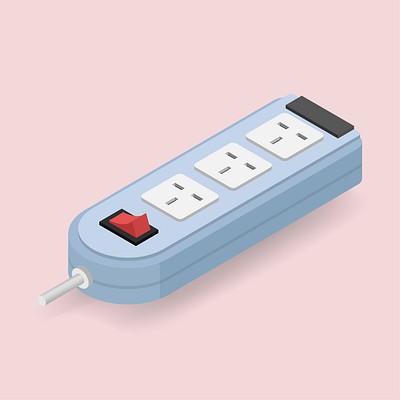 Vector icon of electric plug | Free Vector - rawpixel