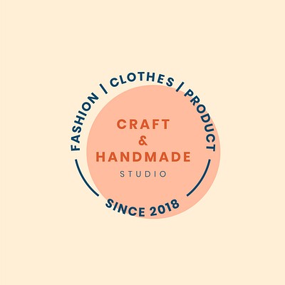 Handmade crafts logo badge design | Premium Vector - rawpixel