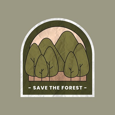 Png environment sticker illustration, save | Premium PNG Sticker - rawpixel