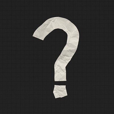 Question mark png element, white | Premium PNG Sticker - rawpixel